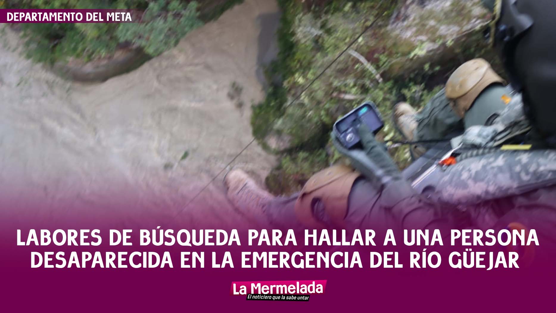 Se intensifican labores de búsqueda para hallar a una persona ...
